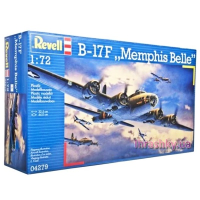Модель для збірки Бомбардувальник Memphis Belle B-17F Revell (4279)