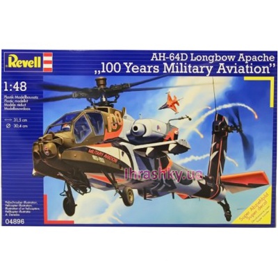 Модель для сборки Вертолет AH-64D Apache 100-Military Aviation Revell ...
