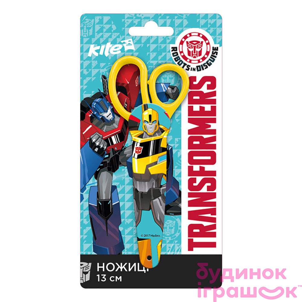 Ножницы детские KITE Transformers 13 см в футляре (TF17-125)