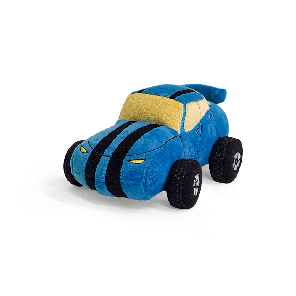 Мягкая игрушка WP Merchandise Машинка Мы из Украины (FWPCAR22BLYELLOW1)