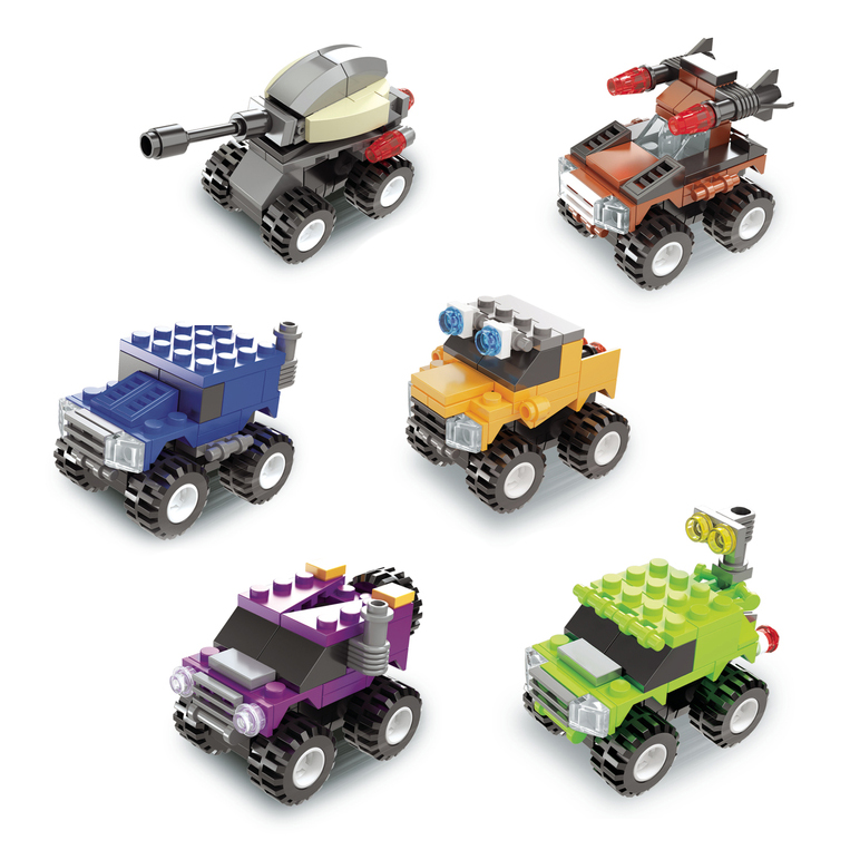 Конструктор Mindbox Pull back block car в асортименті (K27A)