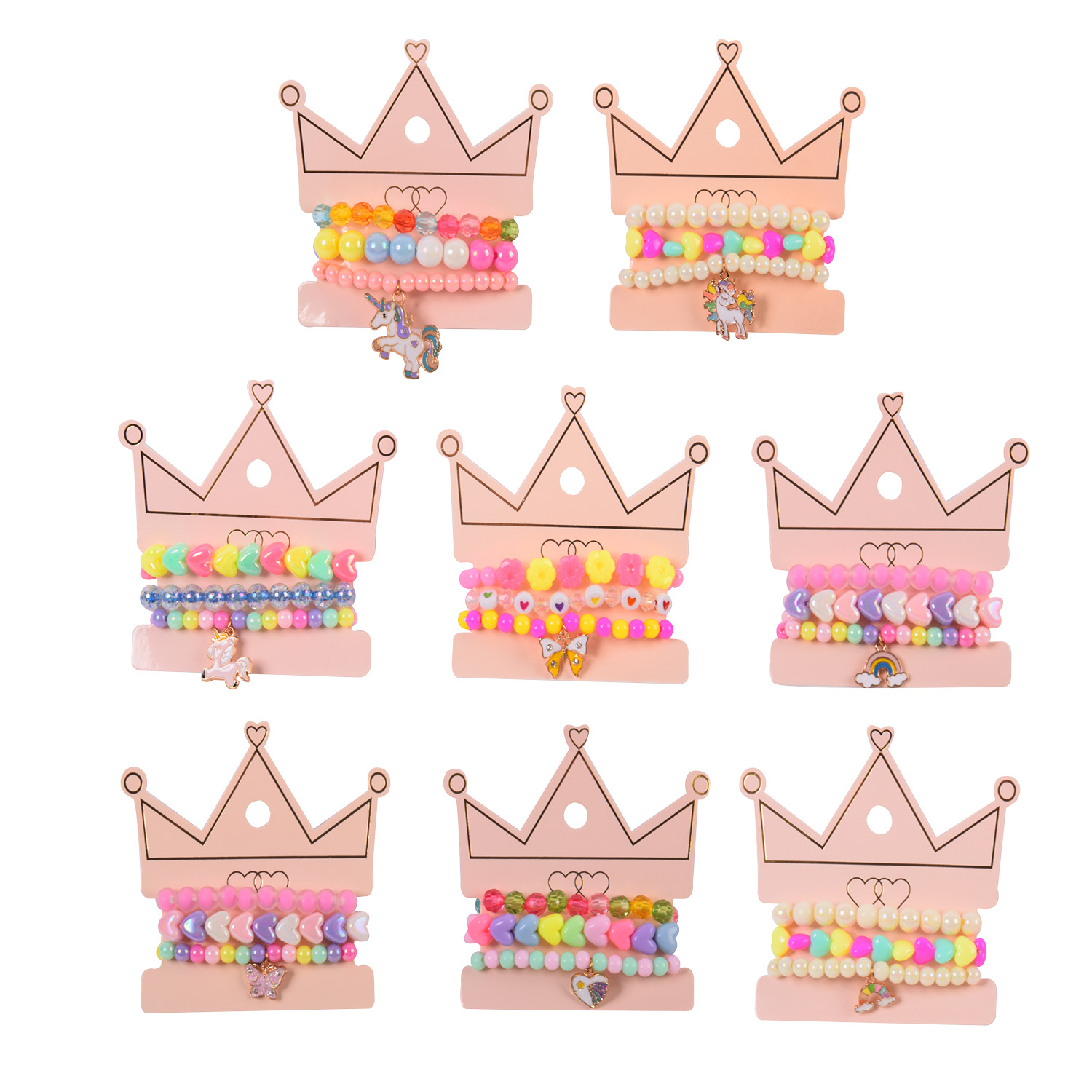 Набір прикрас Shantou Jinxing Браслети в асортименті (B4314) купити в ...