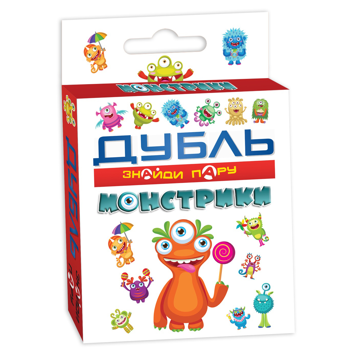 Настільна гра DGT-Games Дубль монстрики cards (2258_C) купити в Києві ...