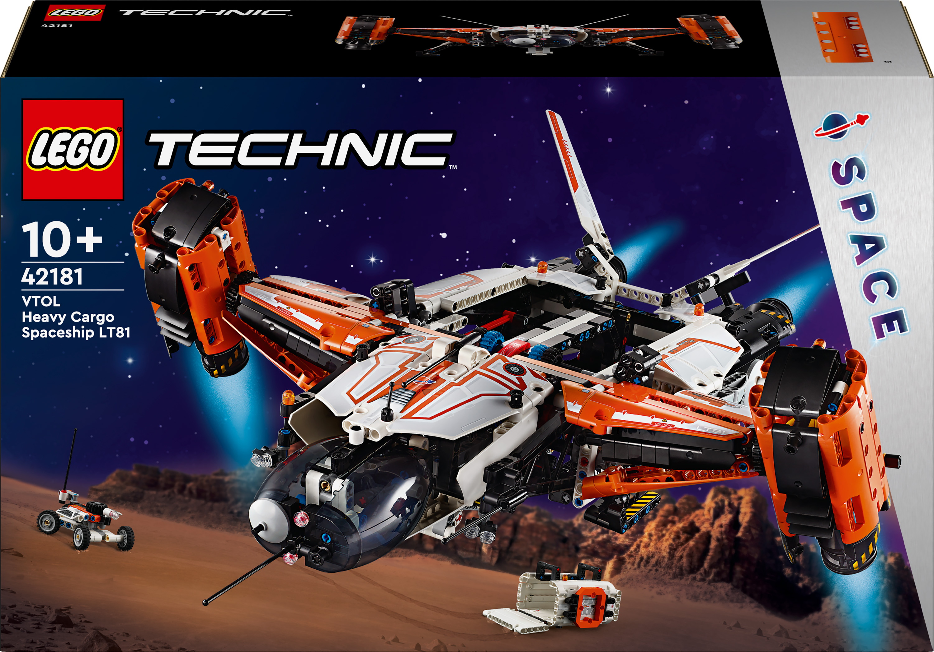 Конструктор LEGO Technic Вантажний космічний корабель VTOL LT81 (42181 ...