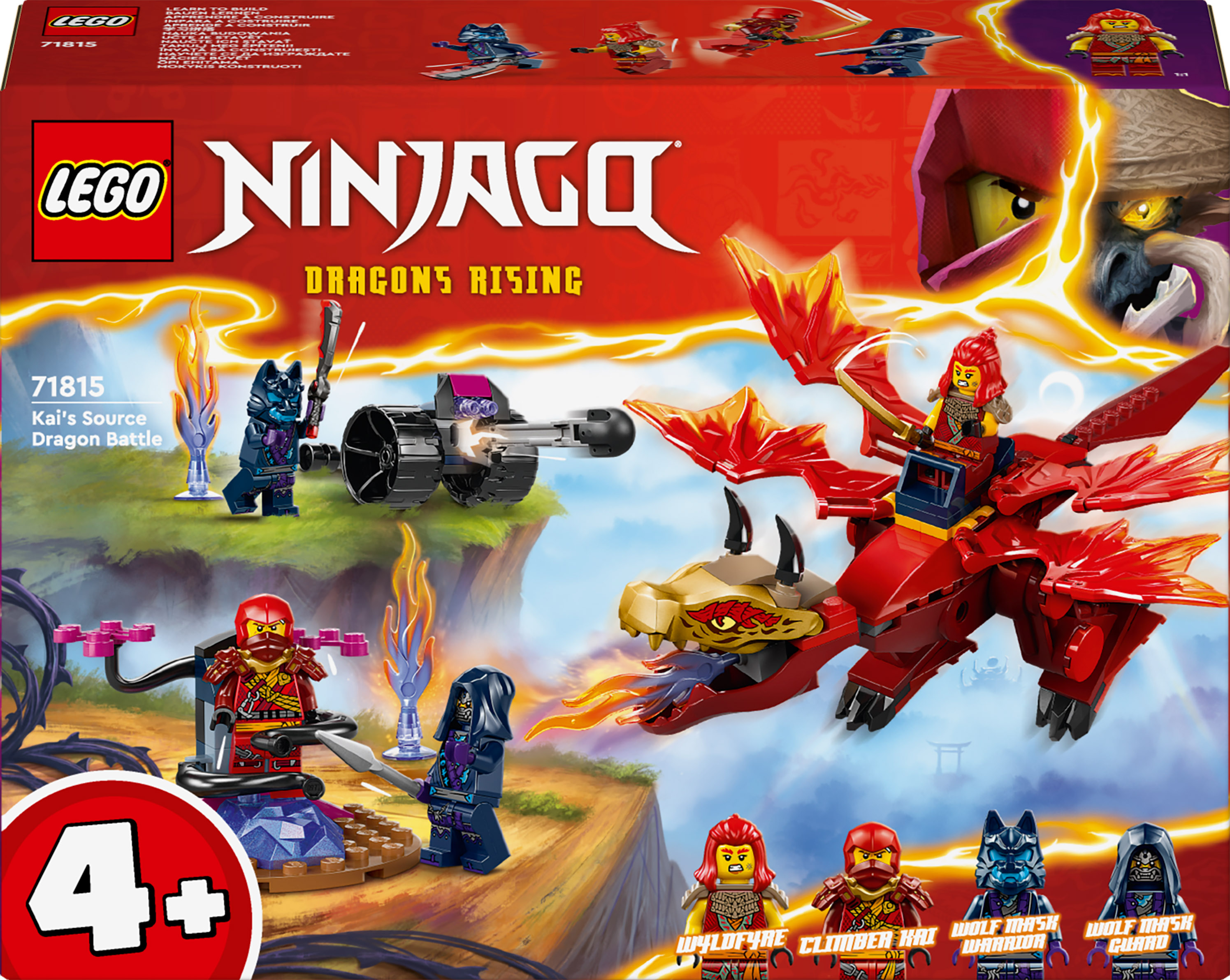 Конструктор LEGO NINJAGO Битва джерельного дракона Кая (71815) купити в ...