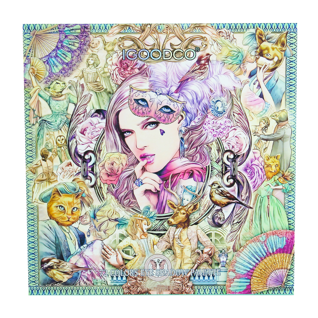 Палетка тіней Igoodco 72 кольори (LK5107) купити в Києві, Україні за вигідною ціною | 【Будинок ...