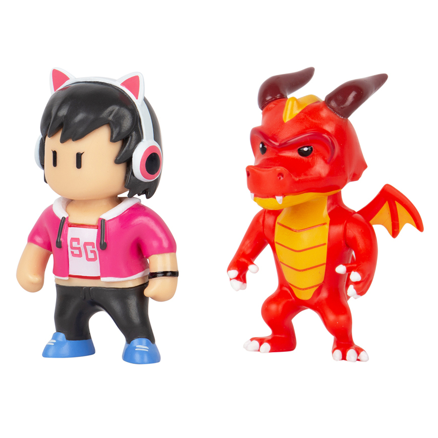 Набор игровых фигурок Stumble Guys Оператор Джина и Дракон Инферно ...