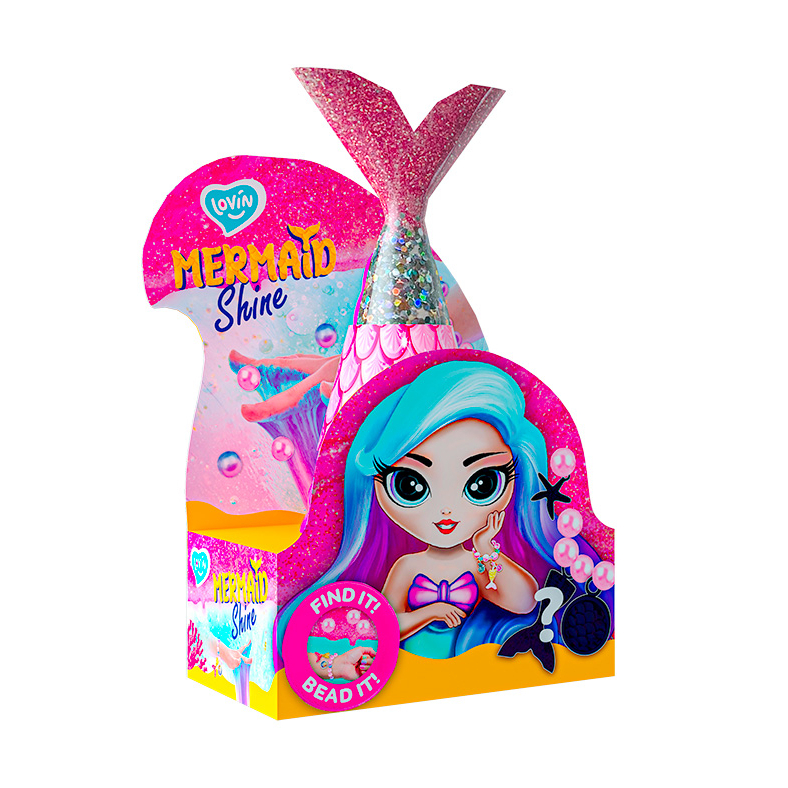 Слайм Lovin Mermaid Shine Pink (80130) купити в Києві, Україні за ...