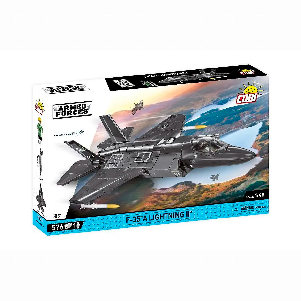 Конструктор Cobi Самолет F-35B Lightning II 594 деталей (COBI-5829 ...