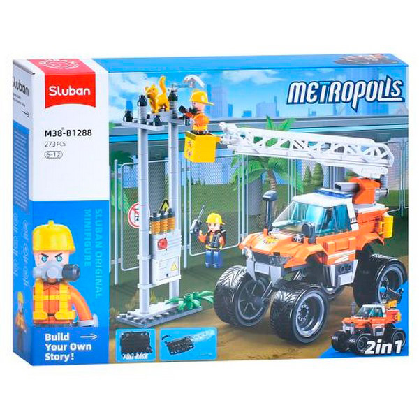 Конструктор Sluban Місто Спецтехніка 273 деталей (M38-B1288) купити в ...