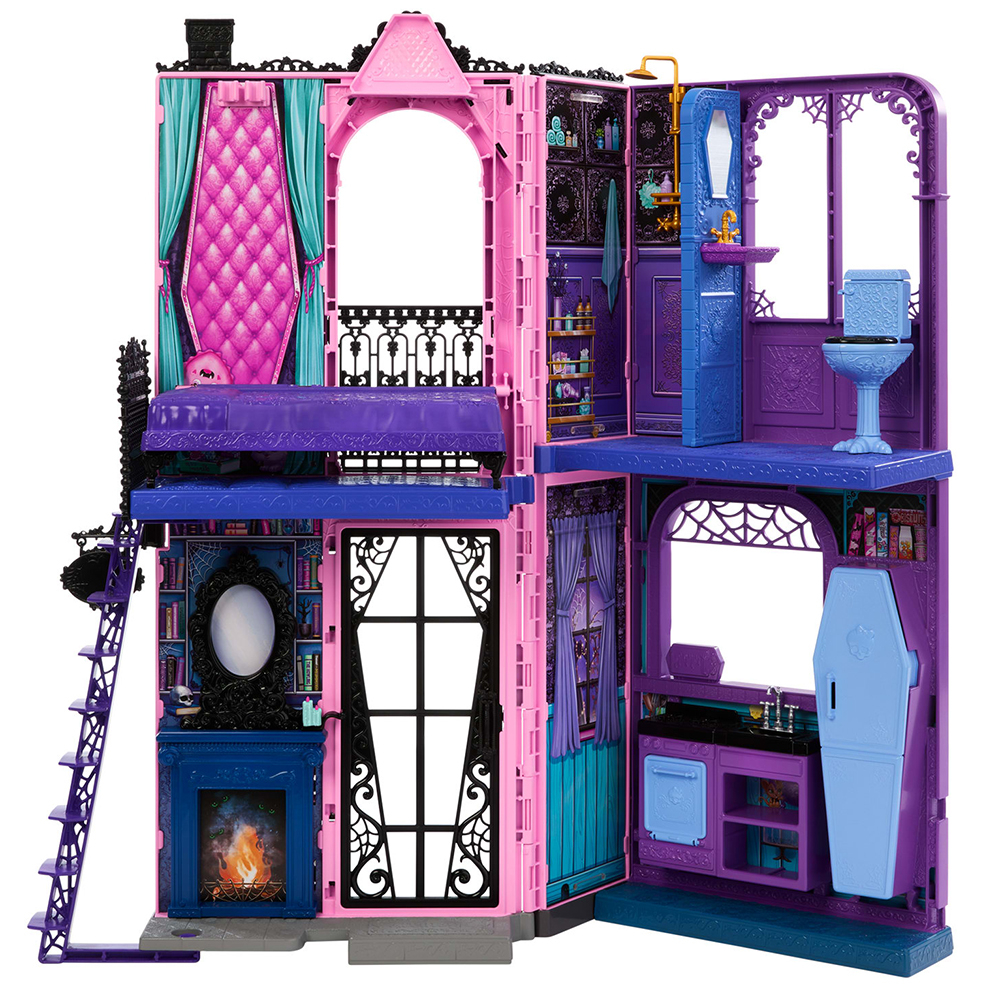 Игровой набор Monster High БУ-тик Отель Логово для жутко стильных ...