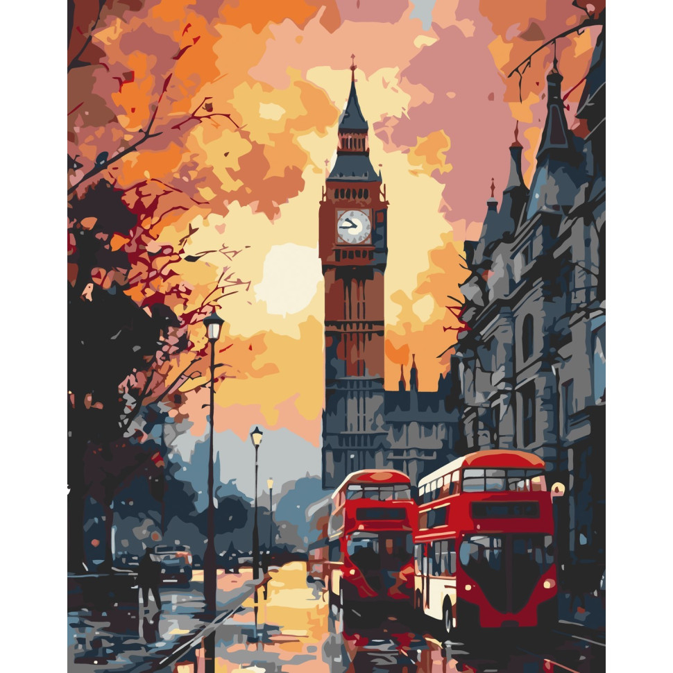 Картина за номерами Art Craft Big Ben 40 х 50 см (11045-AC)