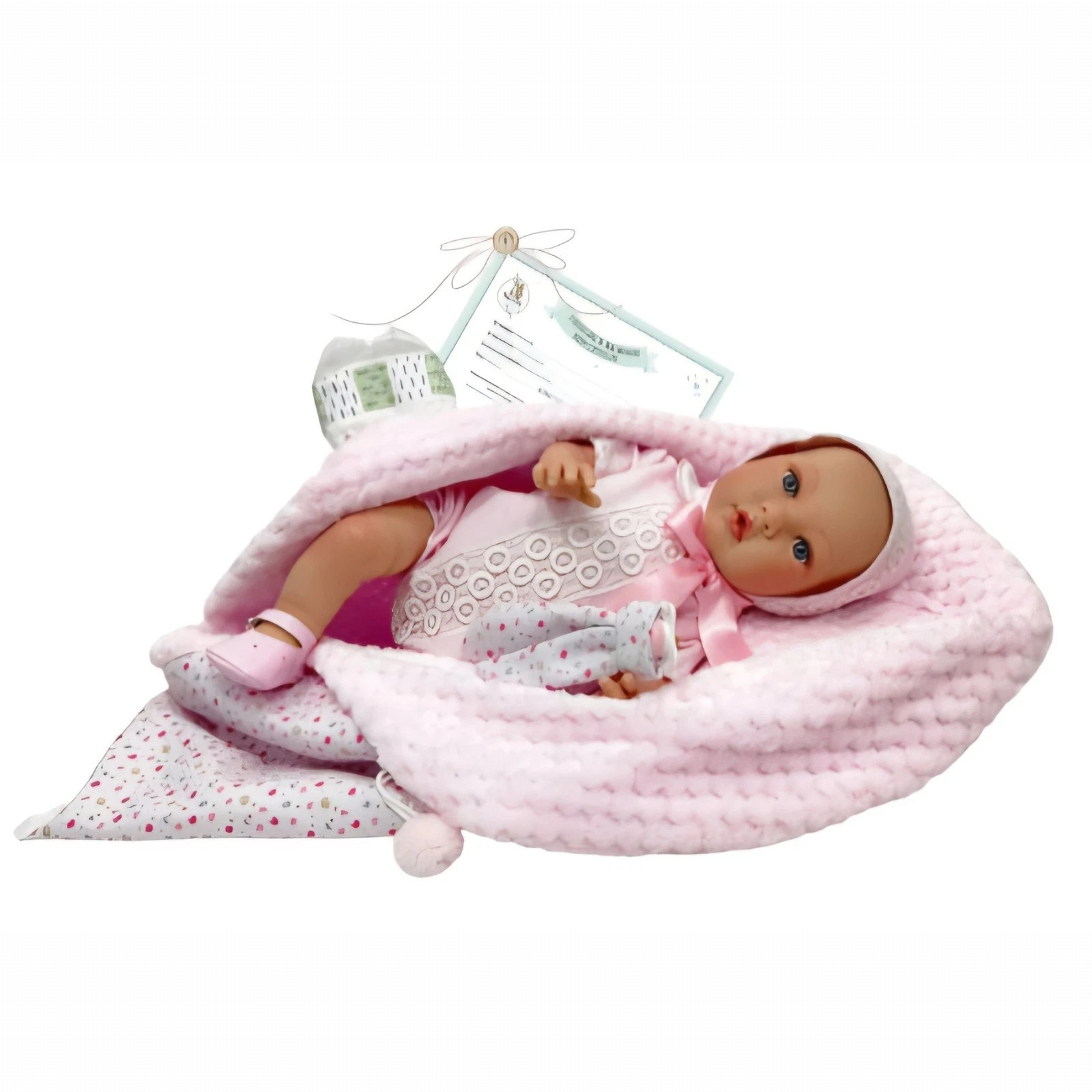 Лялька Nines d'Onil Premium Reborn Сюзетт 48 см (252)