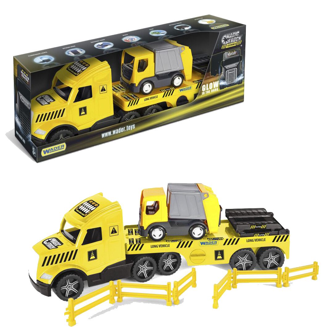 Эвакуатор Mic Magic Truck Technic с мусоровозом (36440) купить в Киеве ...