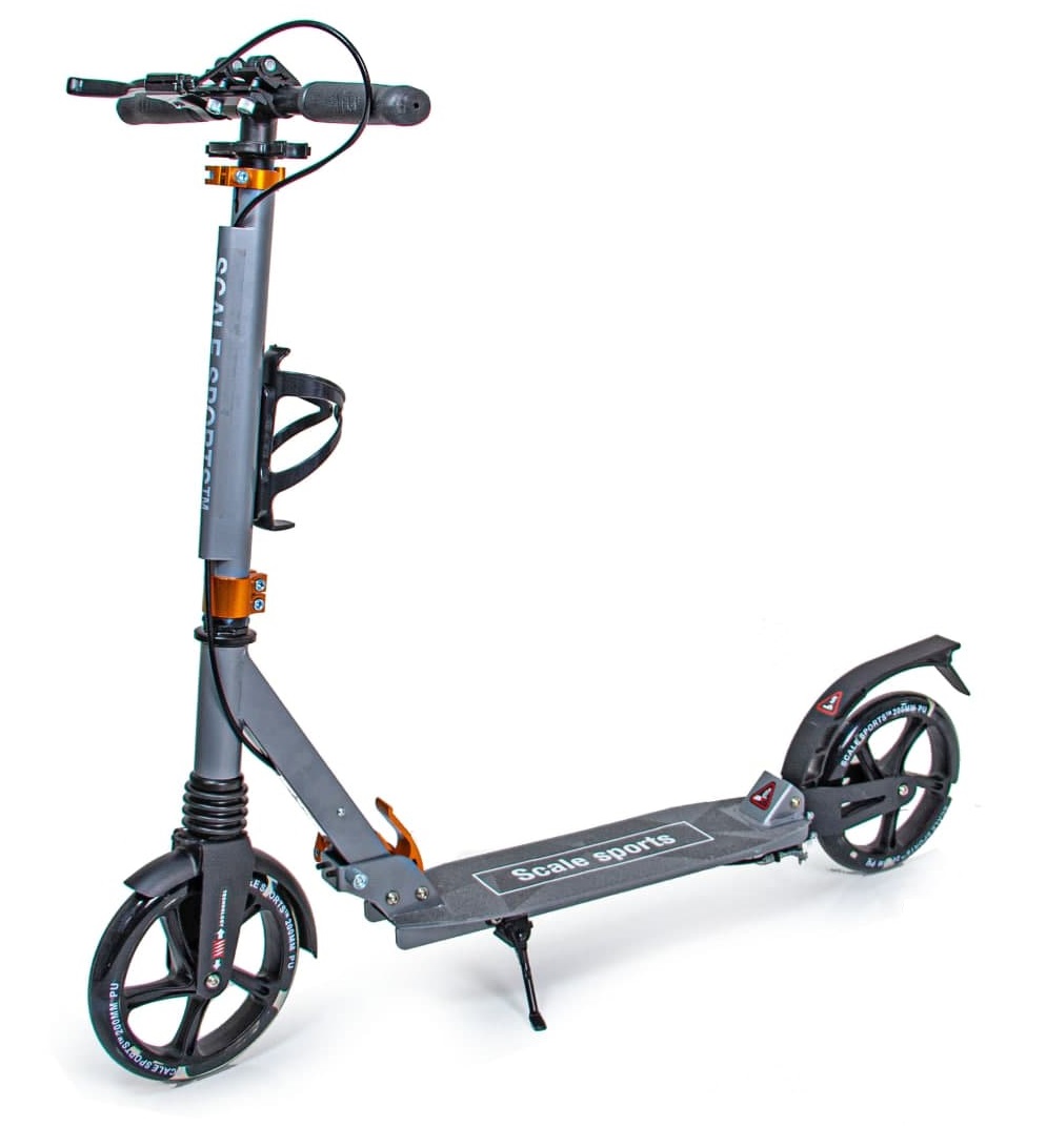 Самокат двоколісний Scale Sports Sprint Grey (складна конструкція ...