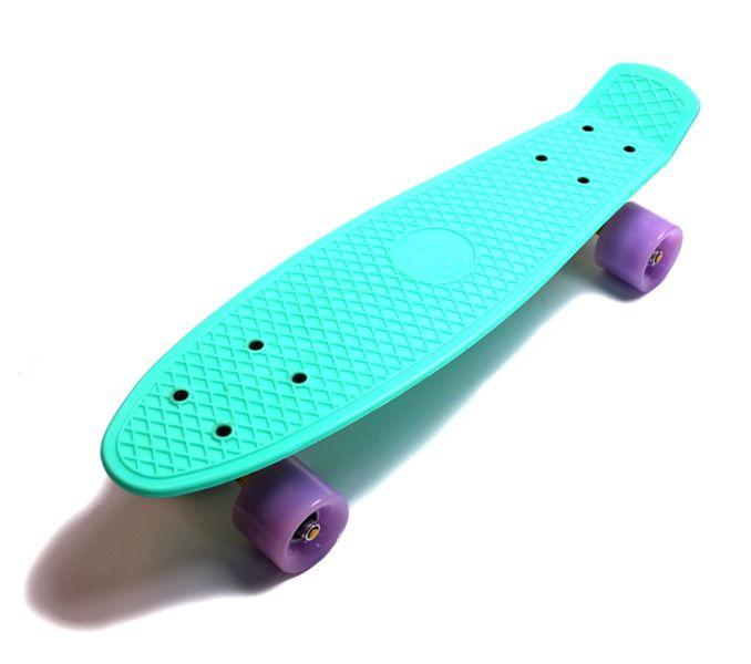 Пенниборд Penny Board с подсветкой Бирюзовый купить в Киеве, Украине по ...