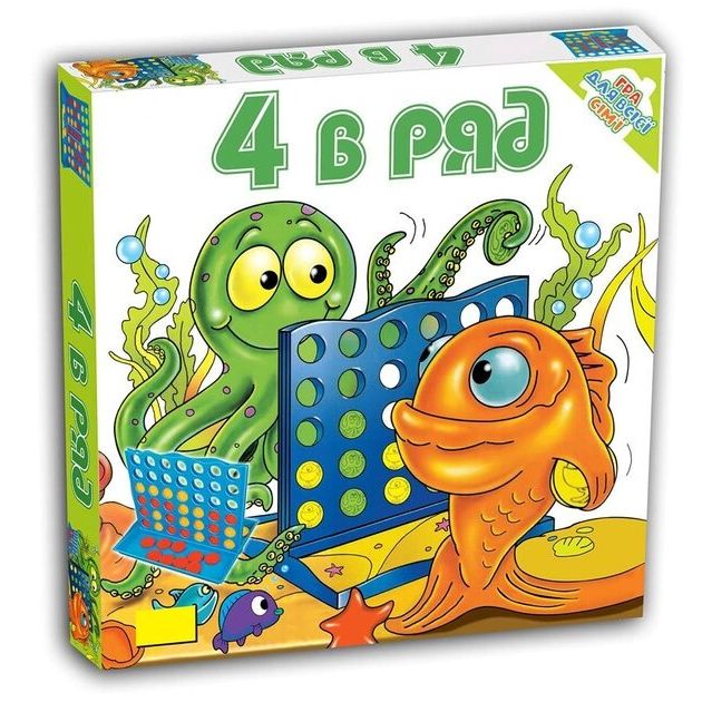 Детская настольная игра 4 в ряд укр MIC (2250_C) купить в Киеве ...