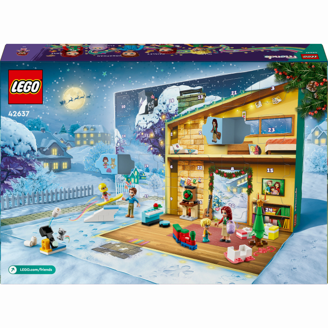 Конструктор LEGO Friends Новорічний адвент-календар 2024 (42637) купити ...